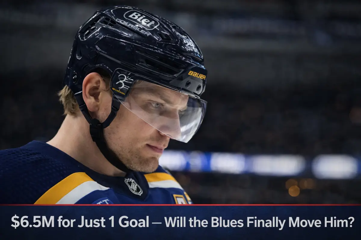 Colton Parayko Trade: Blues $6.5M D Summer Move 2026 · NHL Trade Rumors ...