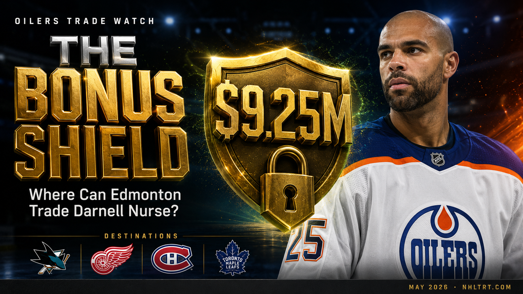 Darnell Nurse Trade: 4 Suitors · NHL Trade Rumors Talk
